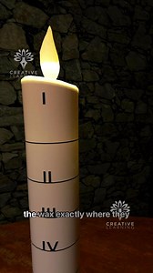 How People Woke Up Before Alarms Candle Clock Trick 😮 #candlealarm #historyfacts #oldtech #lifebeforephones #timekeeping #candleclock #ancientlife #howtheywokeup #cleverinventions #educationalshorts | Arifkhan3ds