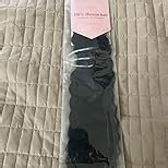 Kinky Straight Human Braiding Hair For Boho Braids Wet and Wavy Bulk Human Hair No Weft 100g (1Pack-4PCS) Yaki Straight For Micro Braiding (Kinky Straight（#1B), 22 Inch)