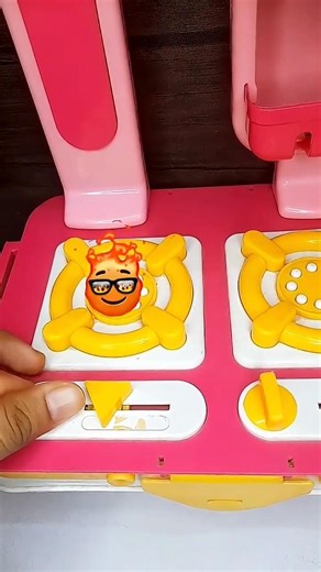 Satisfying with unboxing and review Miniature kitchen set toys #toys #viral #pinkkitchenset