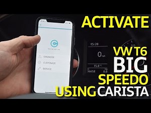 How To Activate Big Digital MPH Speedo On Your Volkswagen With Carista