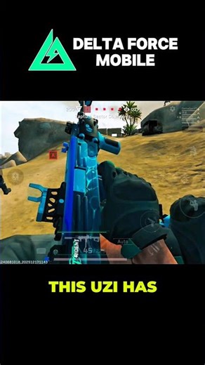 UZI THE BEST CLOSE RANGE SMG💯🔥IN DELTA FORCE MOBILE #deltaforcemobile #deltaforce