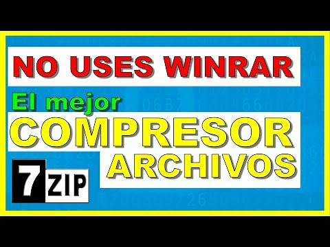 7ZIP vs WINRAR- ¿Cuál comprime más? - Cómo USAR 7ZIP y COMPRIMIR al MÁXIMO [Tutorial]