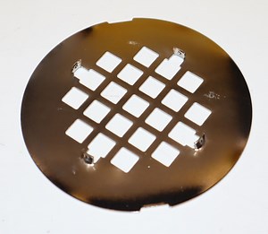 Trim to The Trade 4T04331 Drain Plate Satin Nickel