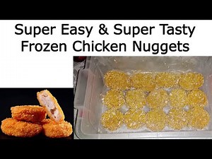 Easy Homemade Chicken Nuggets | Frozen Chicken Nuggets | Chicken Nuggets Recipe By Cook With Nuzhat