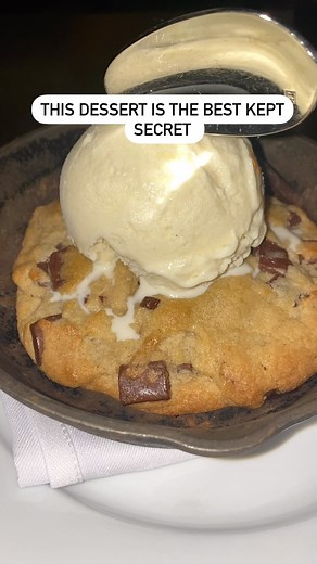 Thefeastkings | The Chocolate Chip Skillet Cookie from Lure is the best kept secret in New York City #food #dessert #nyceats #reels #instafood #cookie... | Instagram