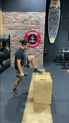 DB. Box Step-Ups/Alternating Dumbbell Box Step Ups
