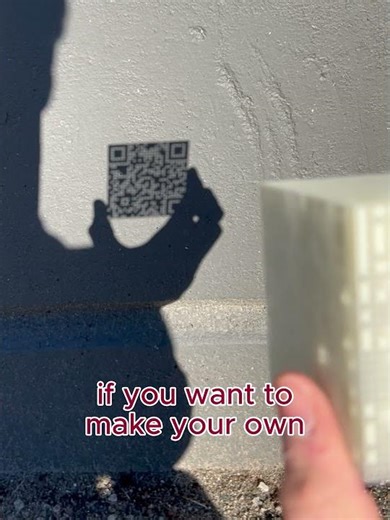 QR Code Shadow Cube!