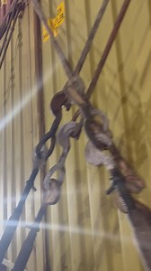 12K views · 173 reactions | MSC West V. Deck lashing with cylinders turnbuckles, extensions and single pick tails, very rustic ship ⭐️⭐️ #portoperationnjny #lashersnjny #viralreelsシ #heavyequipment #MegaShip #portlife | Dariel Rodriguez | Facebook