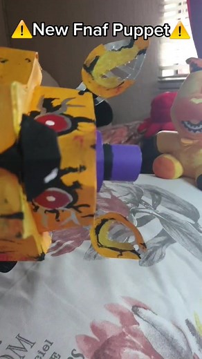 Nightmare Fredbear Puppet: New FNAF Creations