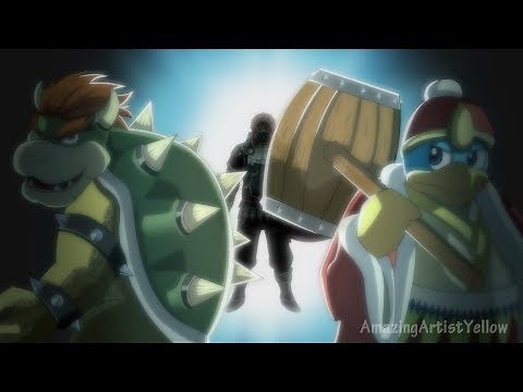 Super Smash Bros x 進撃の巨人(Attack on Titan) Opening 2 【Hand-Drawn】