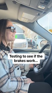 They seem to work good 👍🏼 #brakecheck #funny #brake #relatable #fyp | Lange & Fetter Motors