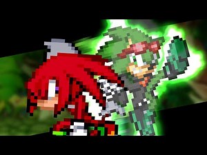Scourge VS Knuckles - Sprite Animation
