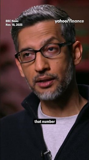 No company is immune if the AI bubble bursts: Google CEO