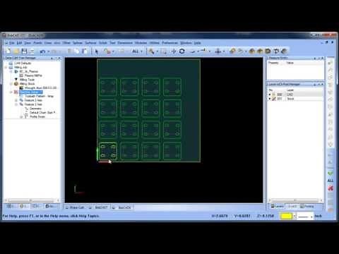 Setting Up A Milling Job For Plasma Cutting BobCAD CAM V27
