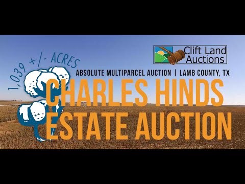 Charles Hinds Estate Auction | Clift Land Auctions