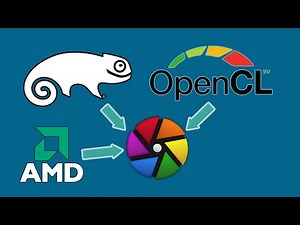 How to enable OpenCL for Darktable on AMD using OpenSuse and KDE