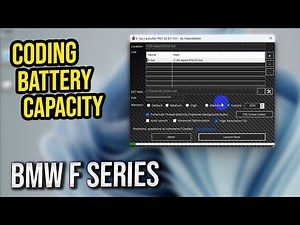 How to Code BMW F Series Battery Capacity with E-Sys