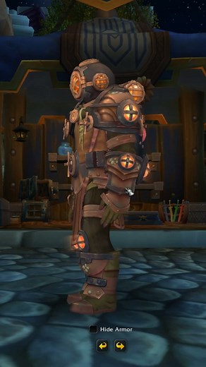 “Deepest Depths Diver Suit” – this has to be the best transmog set ever! #worldofwarcraft
