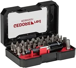 Bit box 1/4 SL+PH+PZ+TX+ Hexagon 32pcs