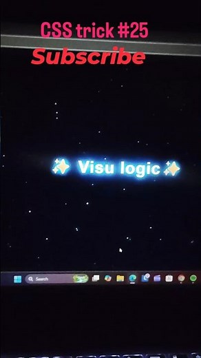 "CSS Starry Night Animation ✨ | Frontend Dev Aesthetic" #coding #ytshorts #short