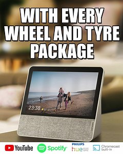 Ozzy Tyres has done it again 🎁 with an amazing offer! A Free 🔥 Lenovo Google assist Smart 7. 💥 Yes! Free with any wheel & tyre purchase Online & Instore ⚡ 24 Months Interest Free Finance, Free Delivery Australia Wide, 💎 100% Fitment Guarantee, Free Fitment Kit and 50% OFF Sale! Use code "GOOGLE" at Checkout 👇👇👇 www.ozzytyres.com.au | Ozzy Tyres