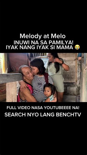 Nakakalunggkot na pag uwi ni melody at melo !🥺mama wag kana umiyakkkk alam ko kung ganu mo kamahal si melo 🥺😭panoorin napo sa nasa YouTubeeee na searchh nyo lang BenchTV !!! | Bench TV