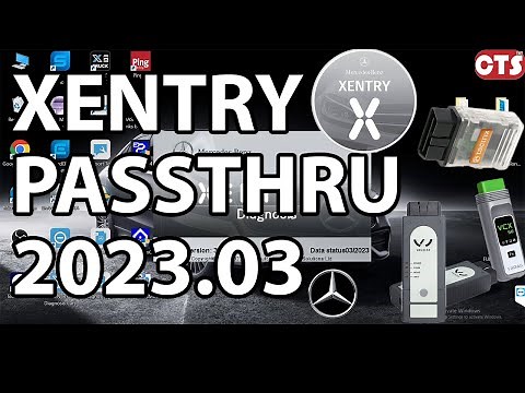 DOWNLOAD AND INSTALL XENTRY PASSTHRU 03.2023 #OPENPORT #SCANMATIK #ALLSCANNER #VXDIAG