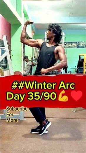“Winter Arc Day 35 — Iron Back Ignition”#shorts #youtubeshorts #fitnessjourney #backworkout