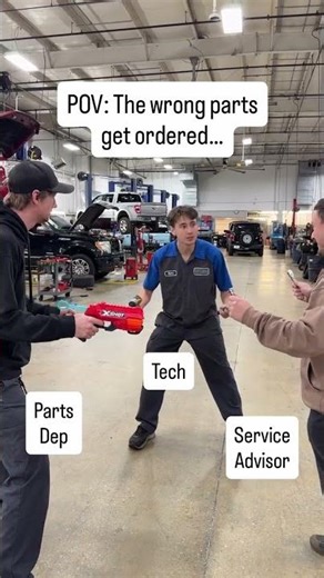 POV: The wrong parts get ordered...