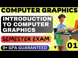 Introduction To Computer Graphics | Computer Graphics | Semester Exams | #computergraphics