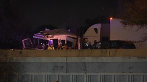Update: HFD says Engine 104 was blocking traffic for another accident when the 18 wheeler struck it. All four firefighters are expected to recover. __________________________ Four firefighters were seriously injured after an 18-wheeler collided with an HFD engine on the Eastex Freeway earlier this morning. | Houston Stringer