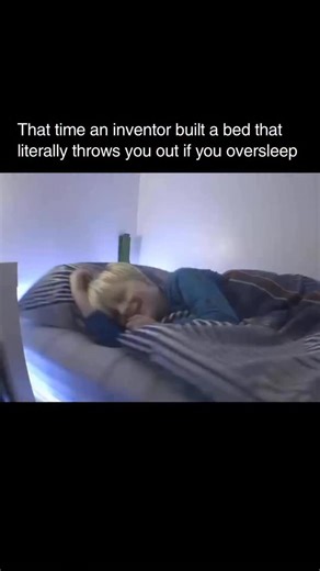 Artificial Intelligence | ChatGPT | Technology on Instagram: "In 2015, inventor Colin Furze got tired of sleeping through every alarm. So instead of buying a louder clock, he built something far more unhinged. A metal-framed bed powered by compressed air rams, wired to a custom timer. When the alarm hits zero, the system fires instantly and launches the entire mattress upward, ejecting the sleeper in one violent motion. No snooze button. No second chances. The bed was loud, chaotic, completely u