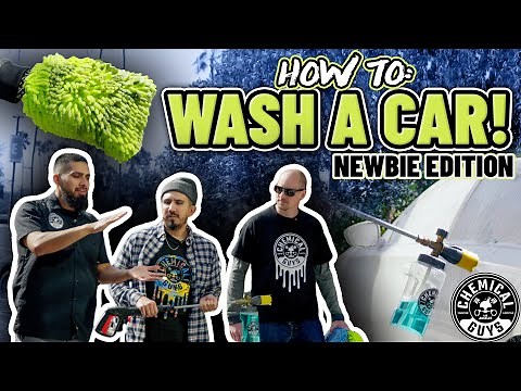 Tips for beginners on how to wash a car using the two bucket method - Chemical Guys