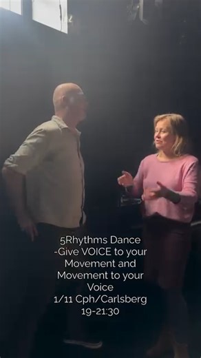 5Rhythms Dance - “Give Voice to your Movement & Movement to your Voice” -a CO Creation between Brian Kjøller & Annette Odimer upcoming Saturday 1/11 at 19-21.30. ALL voices and bodies warmly WELCOME! No experience needed. | Annette Odimer | Facebook