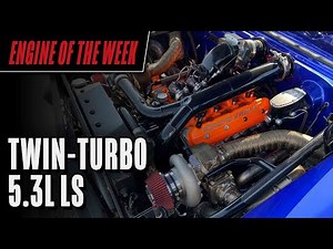 Twin-Turbo 5.3L LS Engine