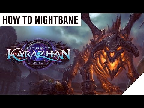 How to Nightbane Guide - Secret Boss Mount Speedrun (Return to Karazhan 7.1)