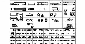 VEHICLES CAD BLOCKS