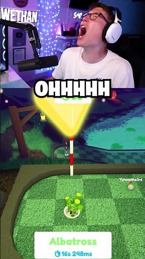 I'm CRAZY at Roblox Super Golf...