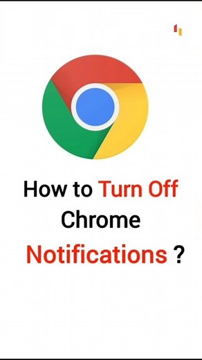 How to Turn Off Chrome Notifications ?