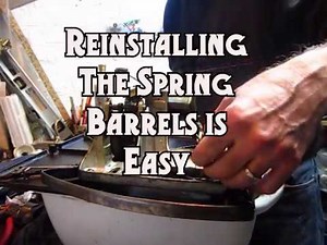 Repairing an Edison A250 Phonograph Spring Motor Part VII: Testing the Springs