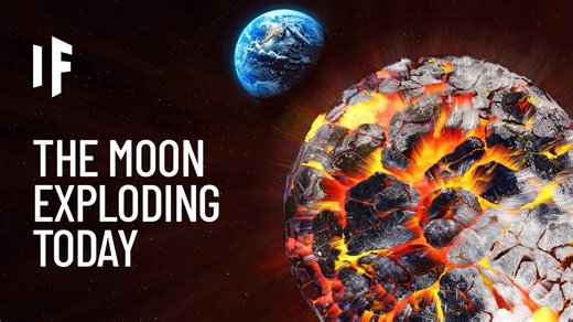 How catastrophic would it be if the moon exploded?