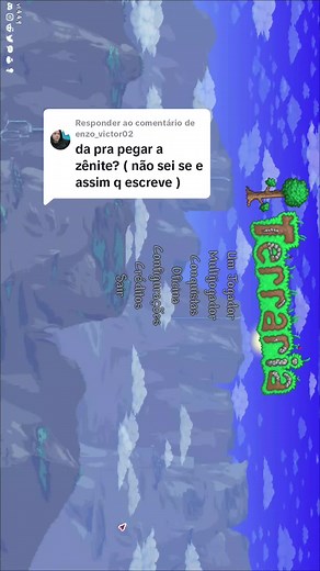 Respondendo a @enzo_victor02 Pegando a Zenith no Terraria através de glitch #terraria #zenith #glitch