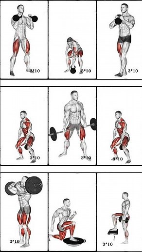 Ultimate Leg Workout | Build Stronger, Bigger Legs | Home & Gym Exercises