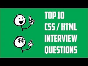 Top 10 css interview questions and answers