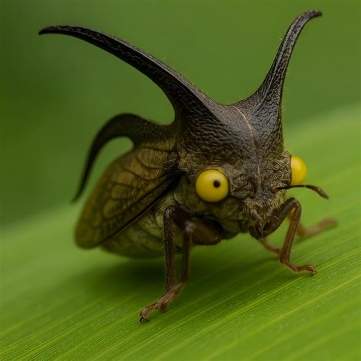 THE HORNED TREEHOPPER — NATURE’S TINY ALIEN  If you’ve ever seen...