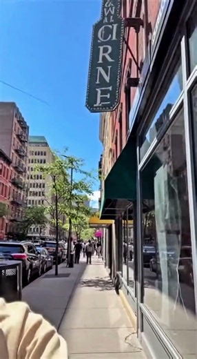 Narrow Escape! Huge Sign Board Falls From Building 😱🏢