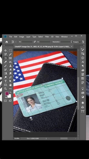 photoshop 2026 - How to straight a photo using perspective crop tool