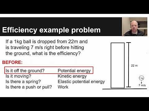 Calculating energy efficiency
