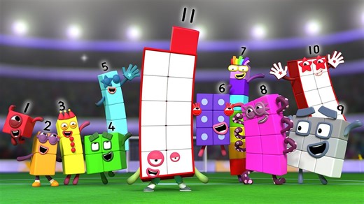 The number 11 song - Numberblocks – Numbers to 100: Video playlist - BBC Bitesize