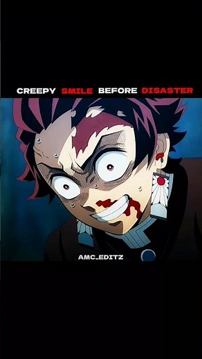 Creepy Smiles Before Disaster 😈 | Demon Slayer Knows This Rule#demonslayer #kny #trendingshorts #fyp